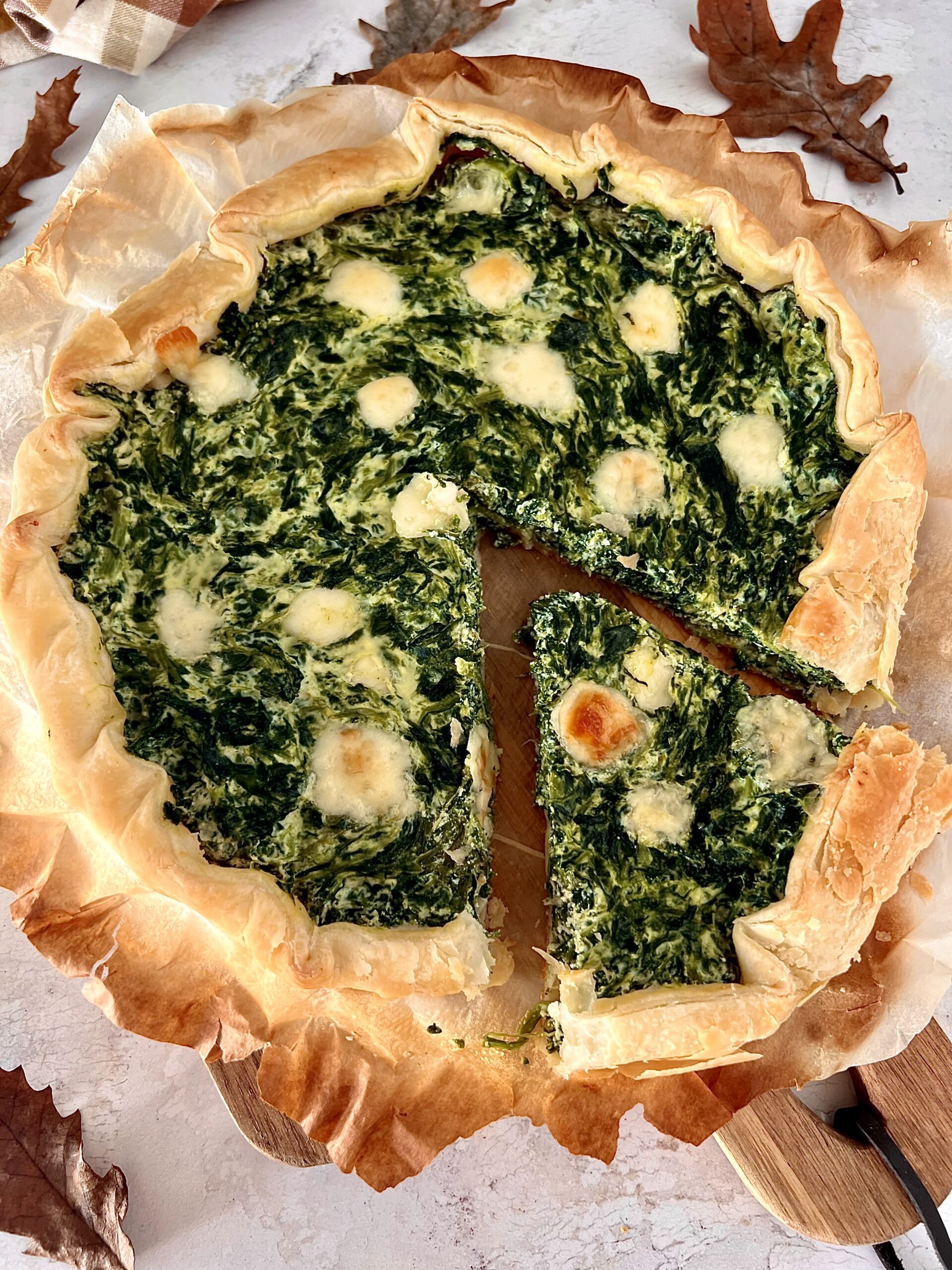 Torta salata spinaci ricotta e Asiago - Blog di Francesca la fata ...