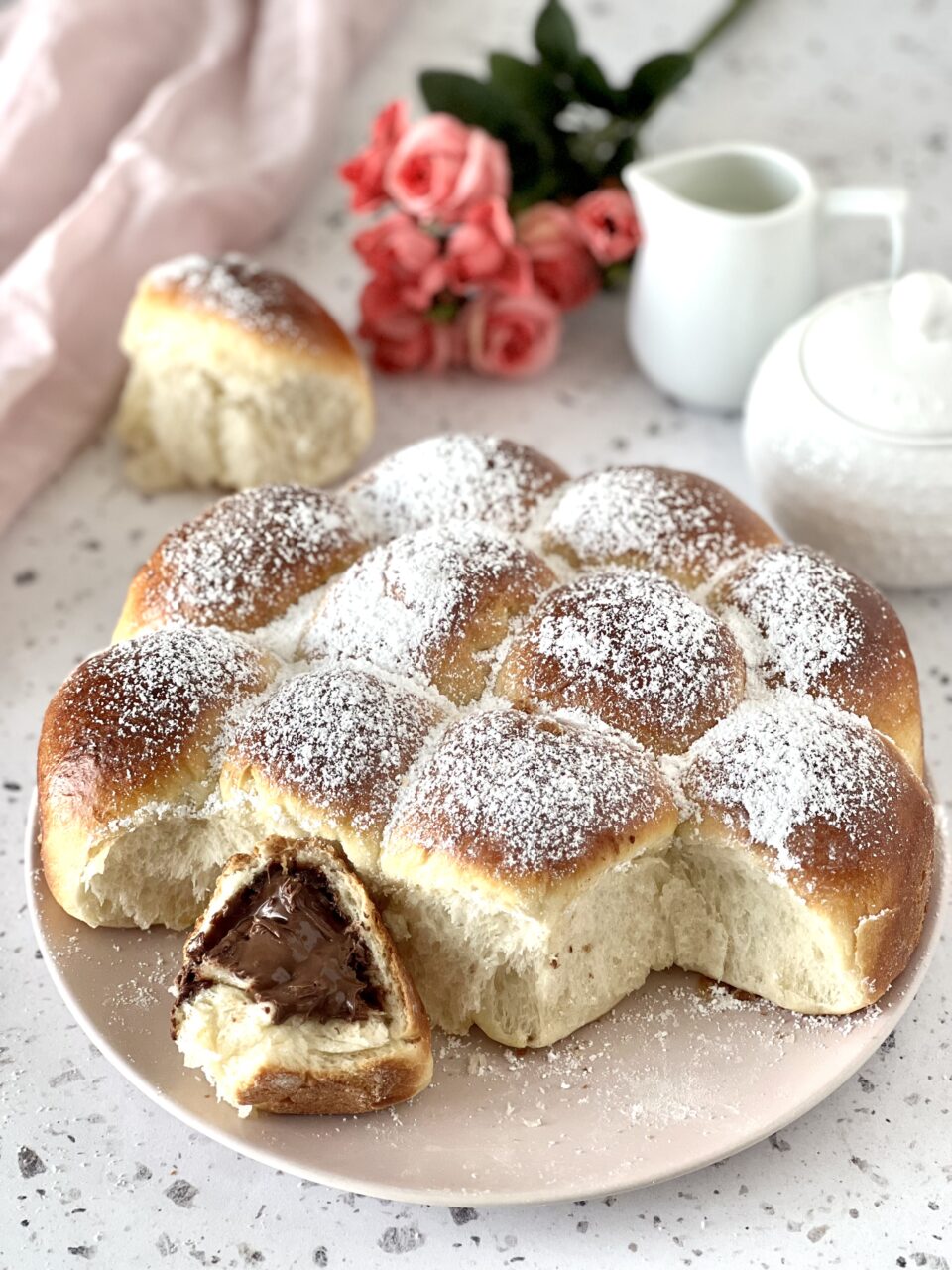 Danubio dolce con ripieno di Nutella - Blog di Francesca la fata zuccherata