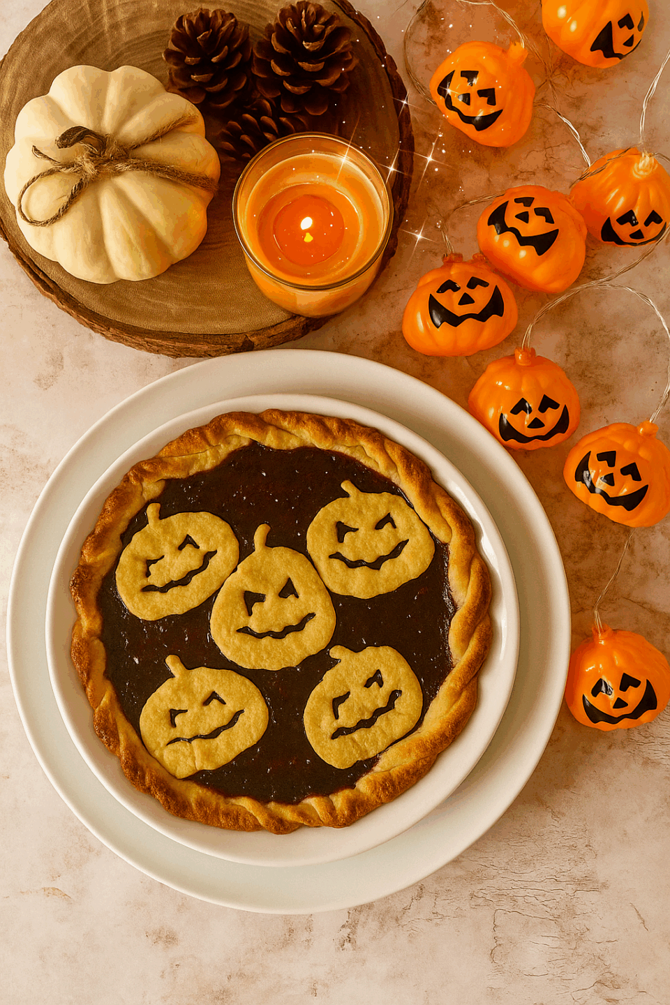 Crostata di Halloween - Blog di Francesca la fata zuccherata