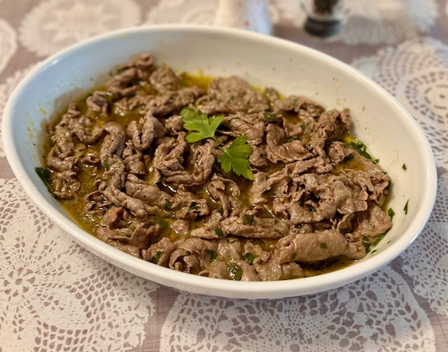 Straccetti di carne macerata - lastefyincucina