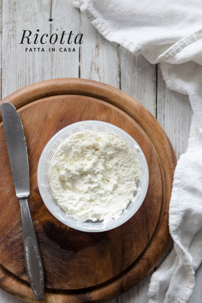Ricotta fatta in casa, ricetta semplicissima affidabile con video