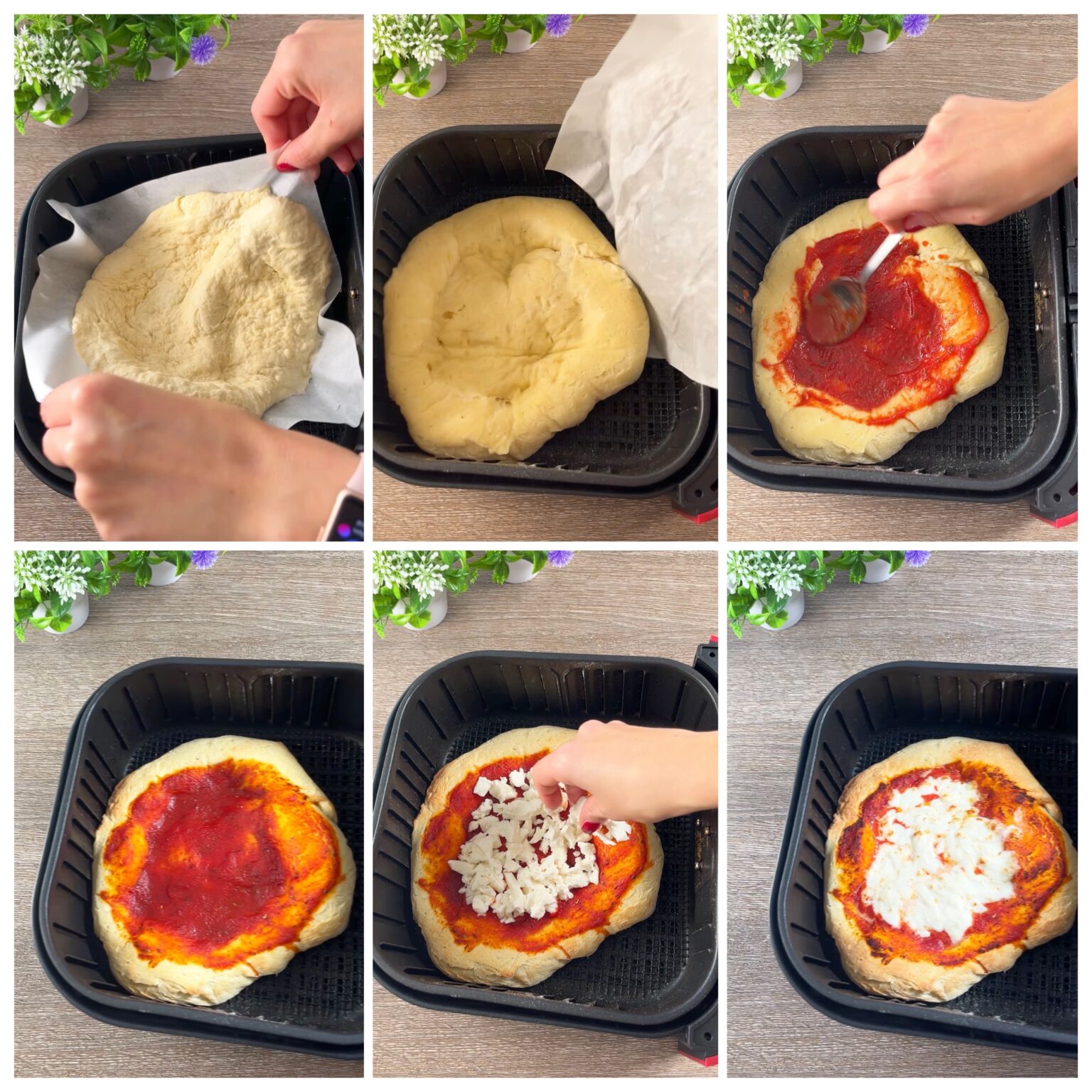 Pizza perfetta in friggitrice ad aria | trucchi e consigli - le mille ...