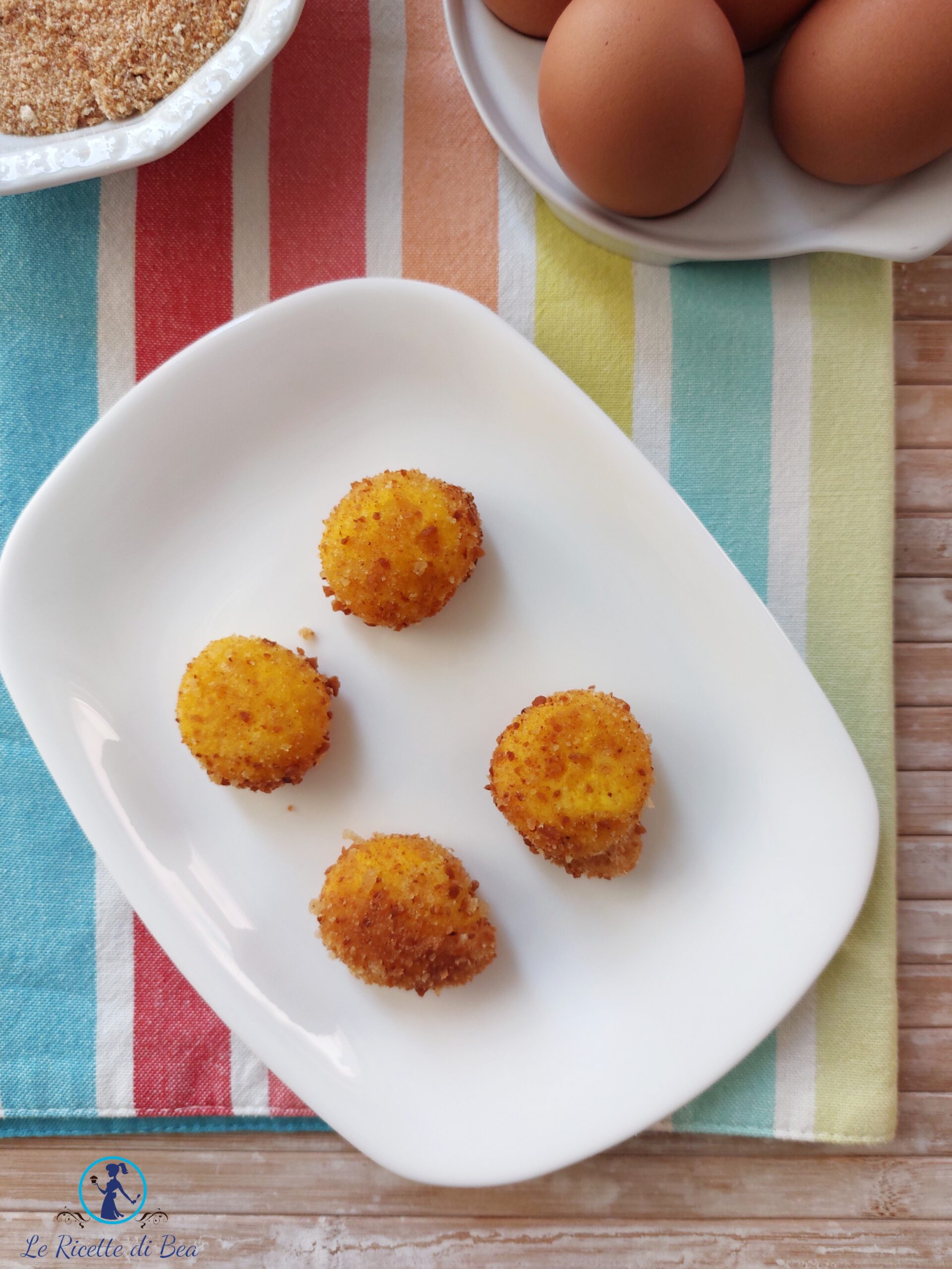 Tuorlo d'uovo fritto con video ricetta – Le Ricette di Bea