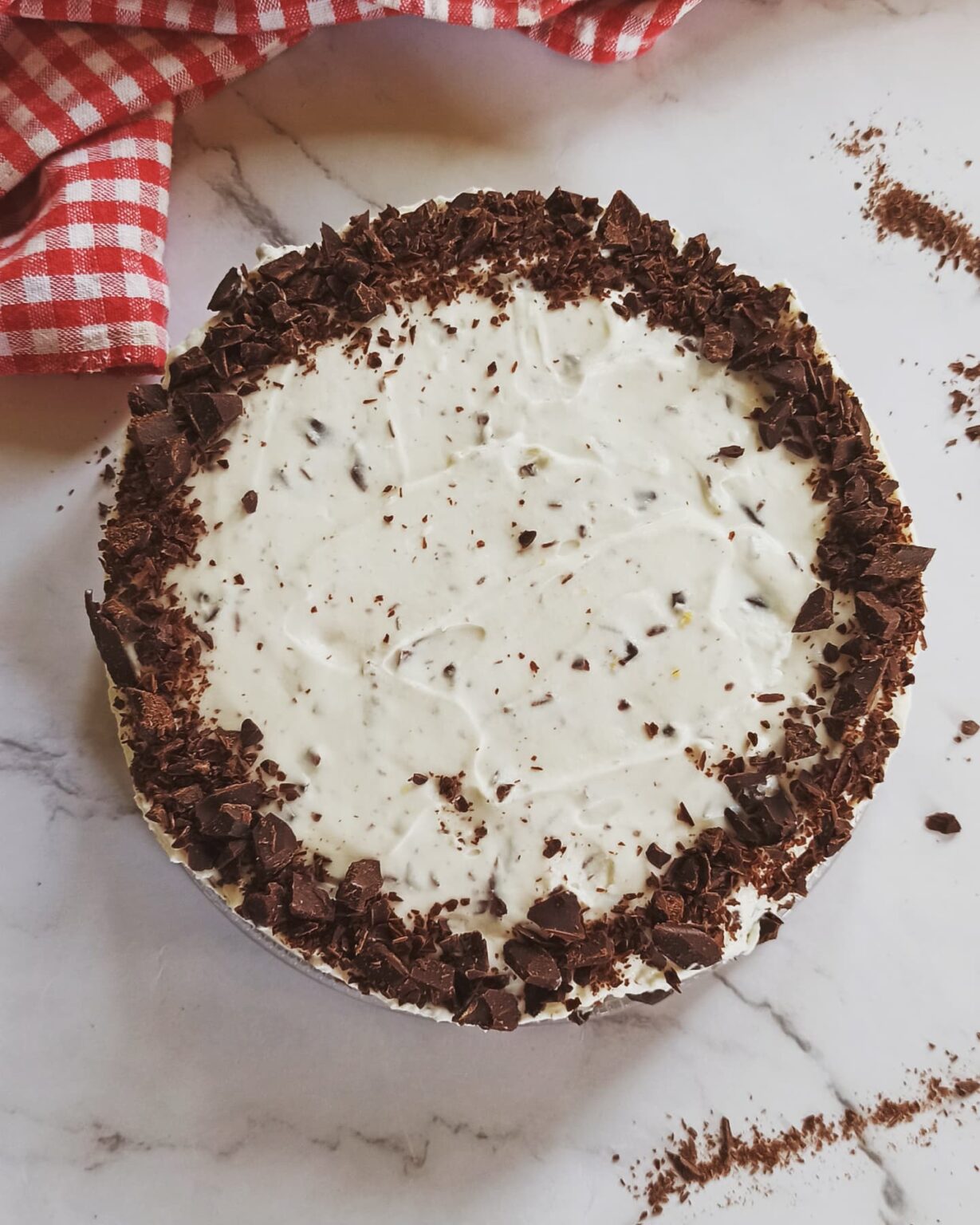CHEESECAKE ALLA STRACCIATELLA ( buonissima)