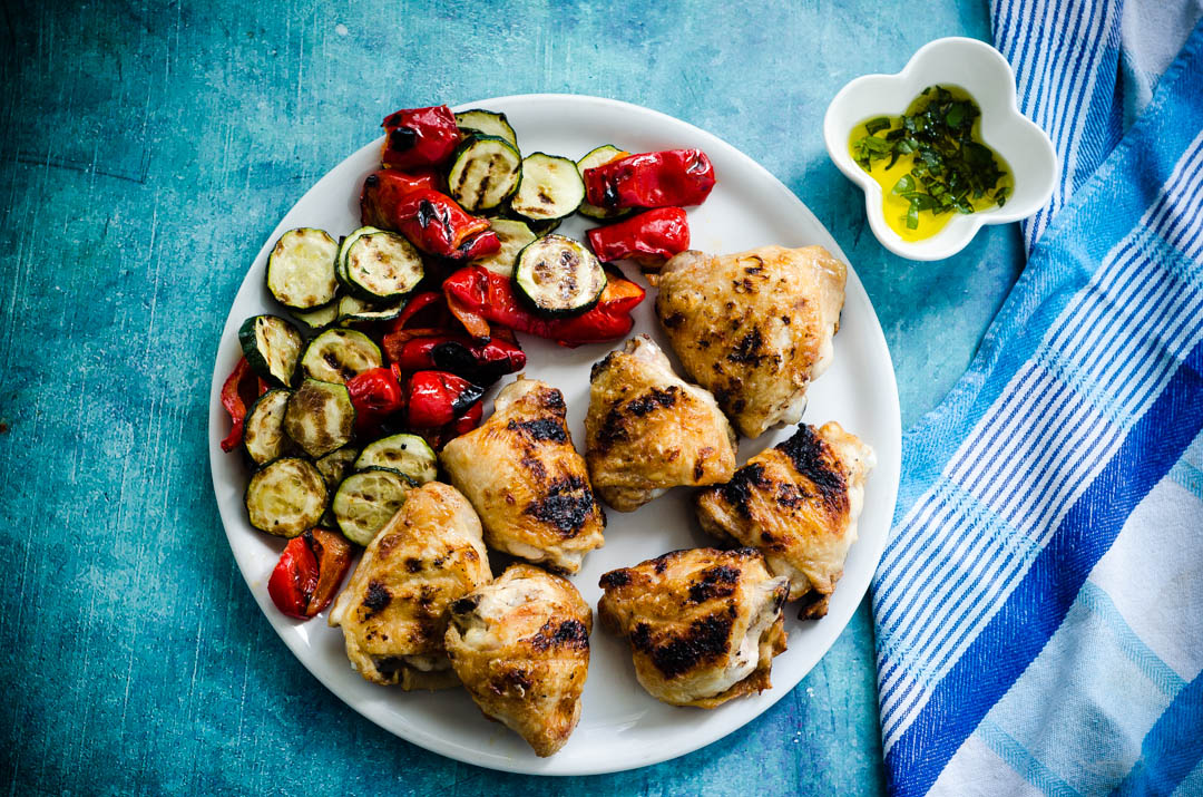 Pollo grigliato con verdure - Le Ricette di Simo e Cicci