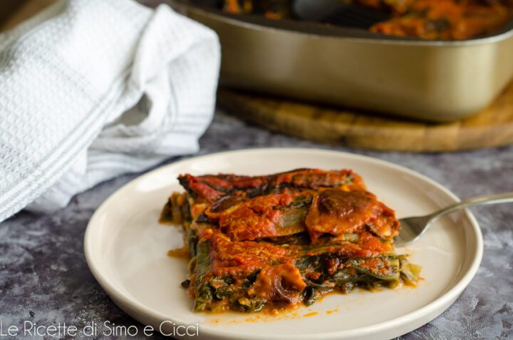 Parmigiana di bietole - Le Ricette di Simo e Cicci