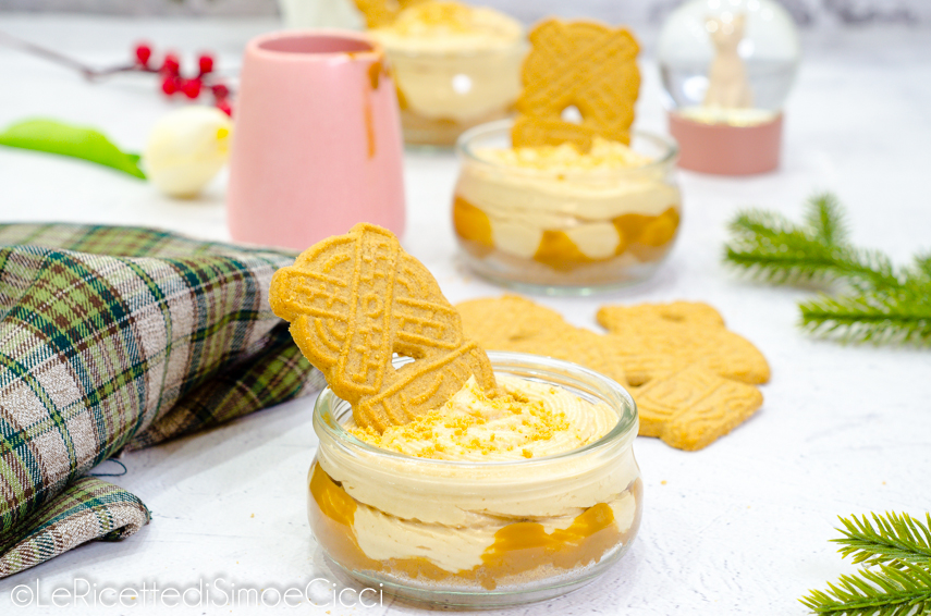 Coppette con crema speculoos, un dessert al cucchiaio con solo 4 ...