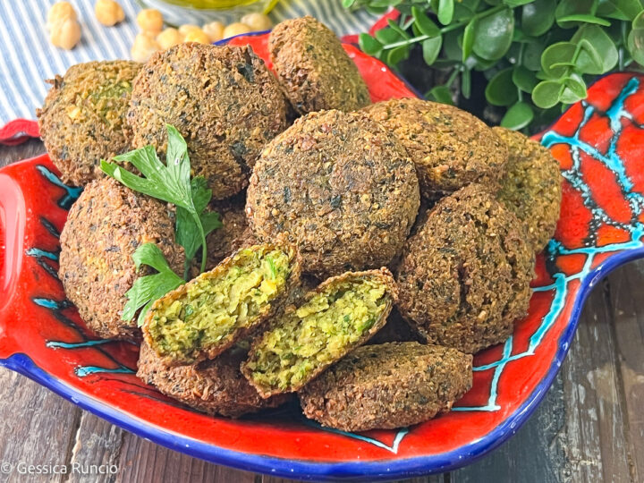 FALAFEL RICETTA ORIGINALE - con ceci