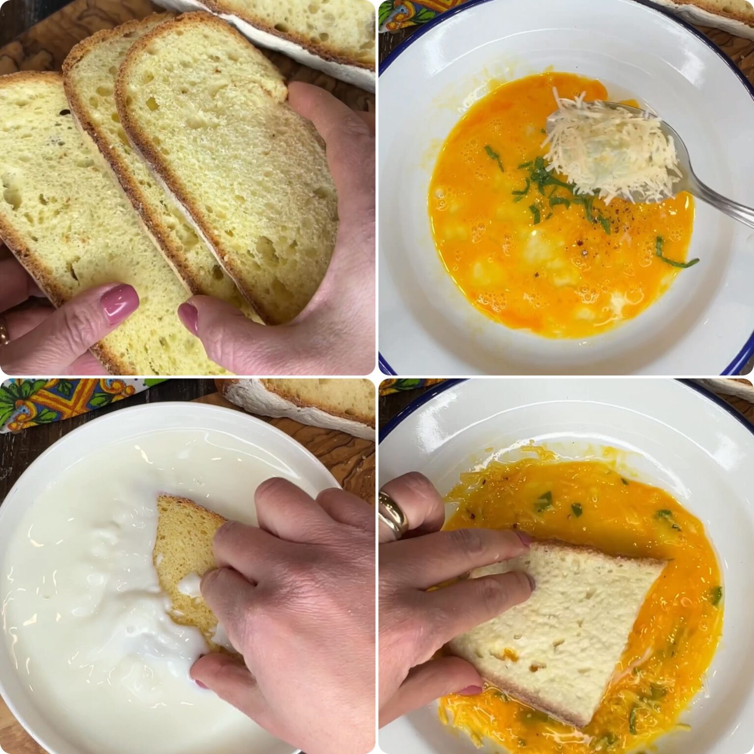 PANE FRITTO - ricetta del riciclo Siciliana