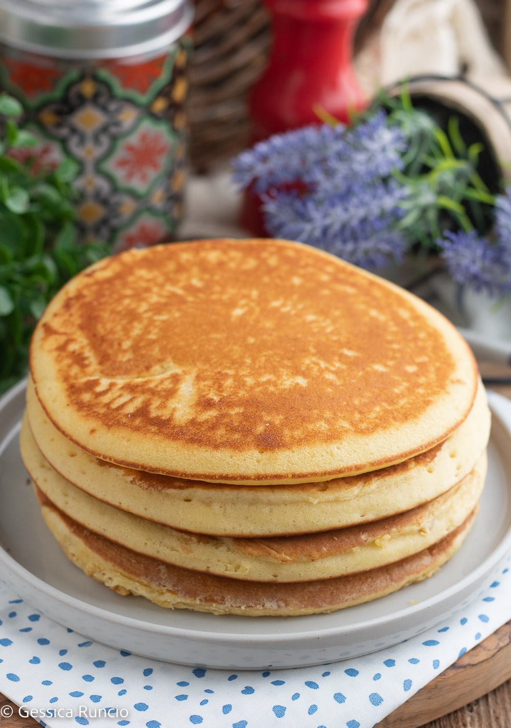 RICETTA PANCAKE veloce e senza burro