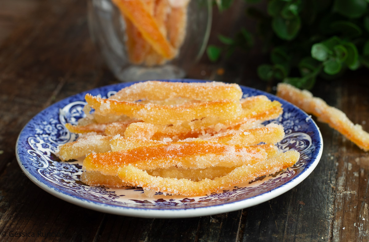 Scorze di arance candite – ricetta facile e veloce