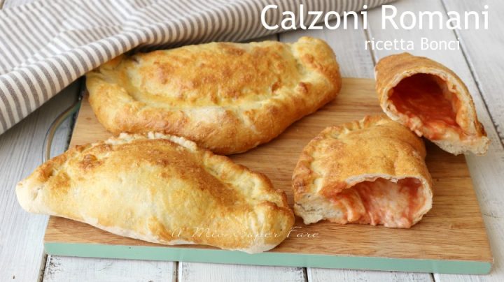Calzoni romani ricetta Bonci ripieni e gustosi | Il Mio Saper Fare