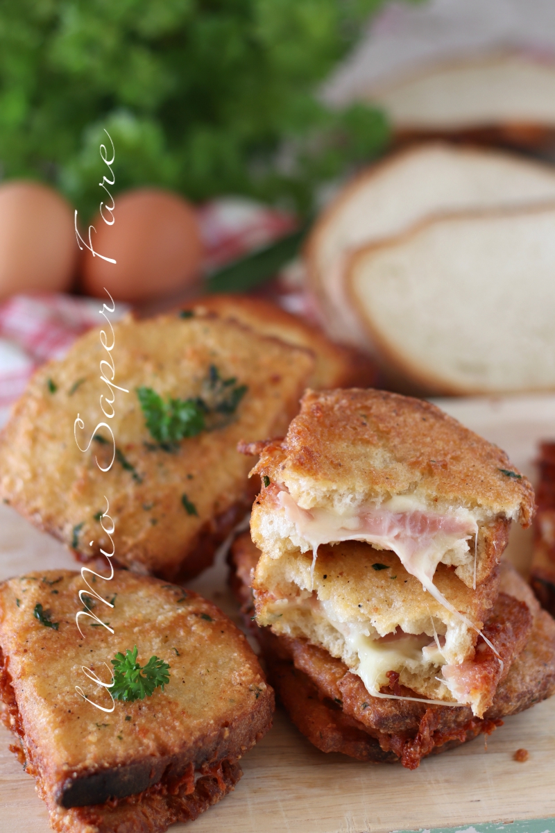 PANE FRITTO RIPIENO alla SICILIANA ricetta ANTIPASTO