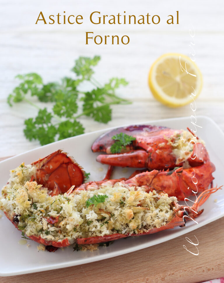 ASTICE GRATINATO al FORNO