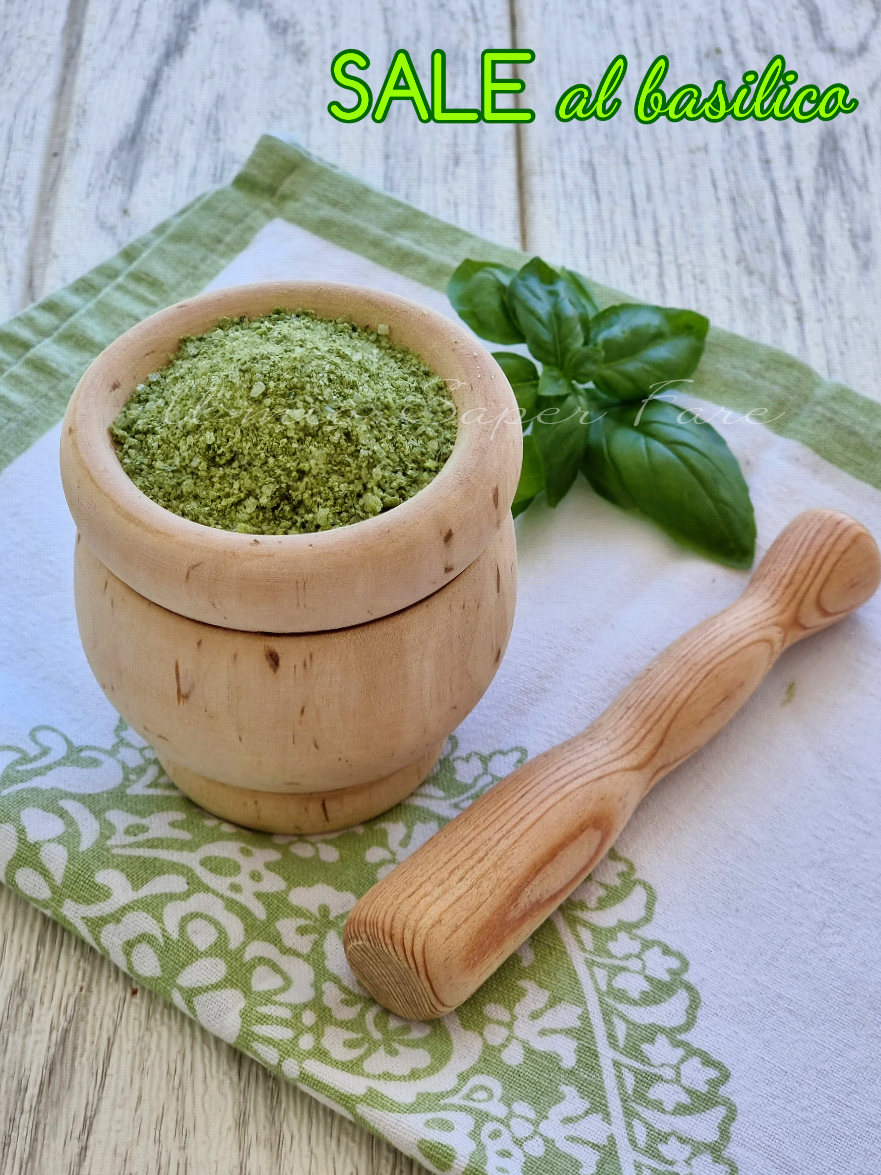 Sale al basilico