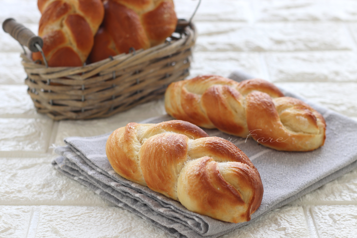 Maritozzi baresi ricetta treccine sofficissime