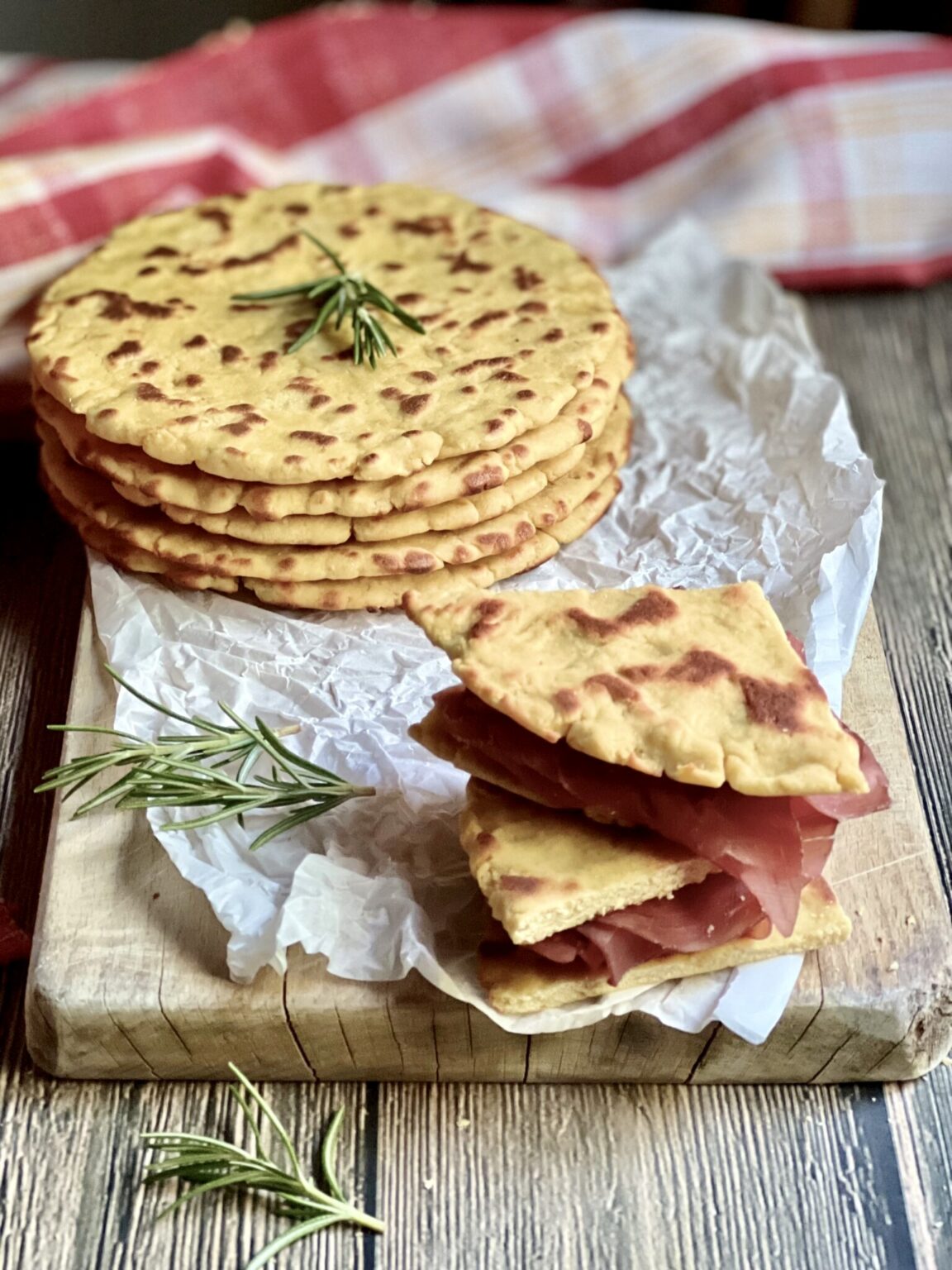 Focaccine di Farina di ceci e yogurt * Blog di luiginalaurenzi