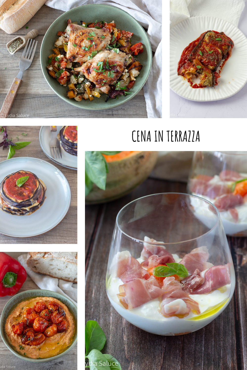 Cena in terrazza, idee e ricette - Lydia in Cucina