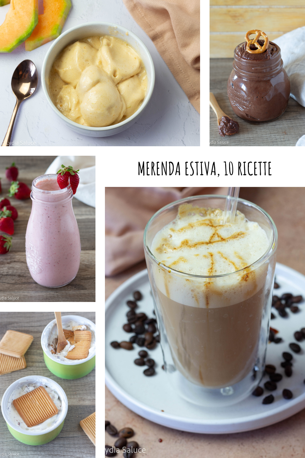 Merenda estiva, 10 ricette per tutti i gusti - Lydia in Cucina