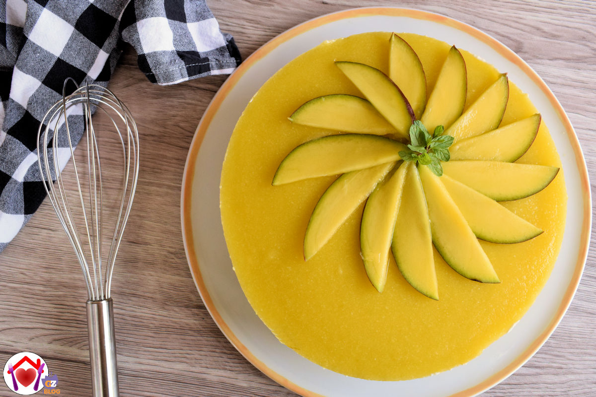 Cheesecake al mango fatta in casa - Le ricette di mamma Lù
