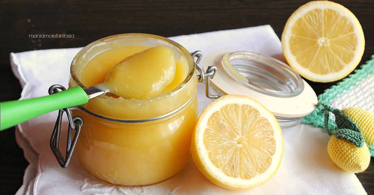 LEMON CURD CREMA AL LIMONE PER DOLCI senza farina e latte!