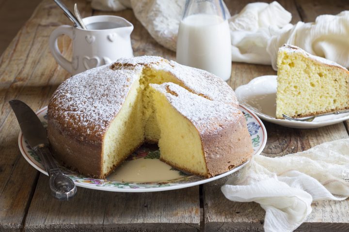 TORTA SOFFICE al MASCARPONE un dolce semplicissimo per la famiglia