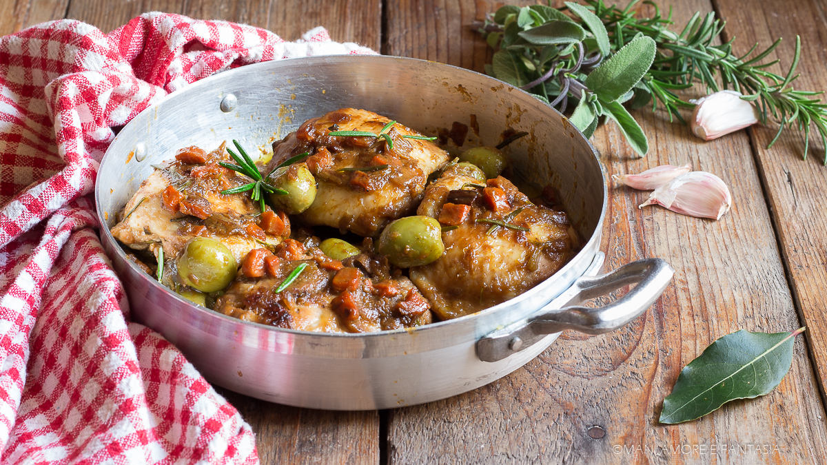 Pollo alla cacciatora in bianco, versione senza pomodoro | secondi