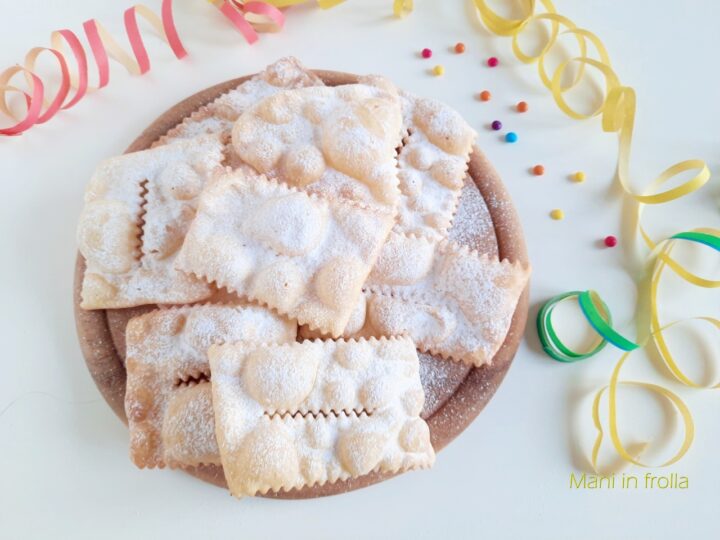 Ricetta delle Bugie Piemontesi - Mani in frolla