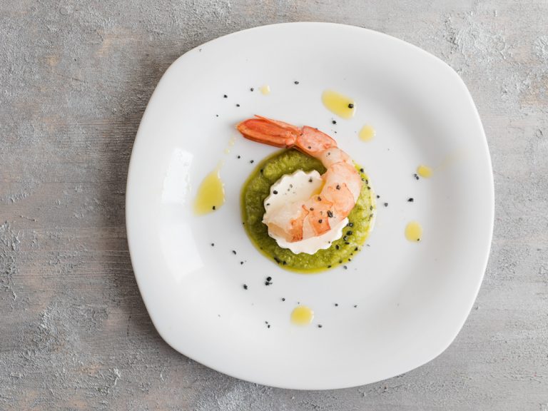 Mainagioia n.1 - gamberi limone e fave | Mastercheffa