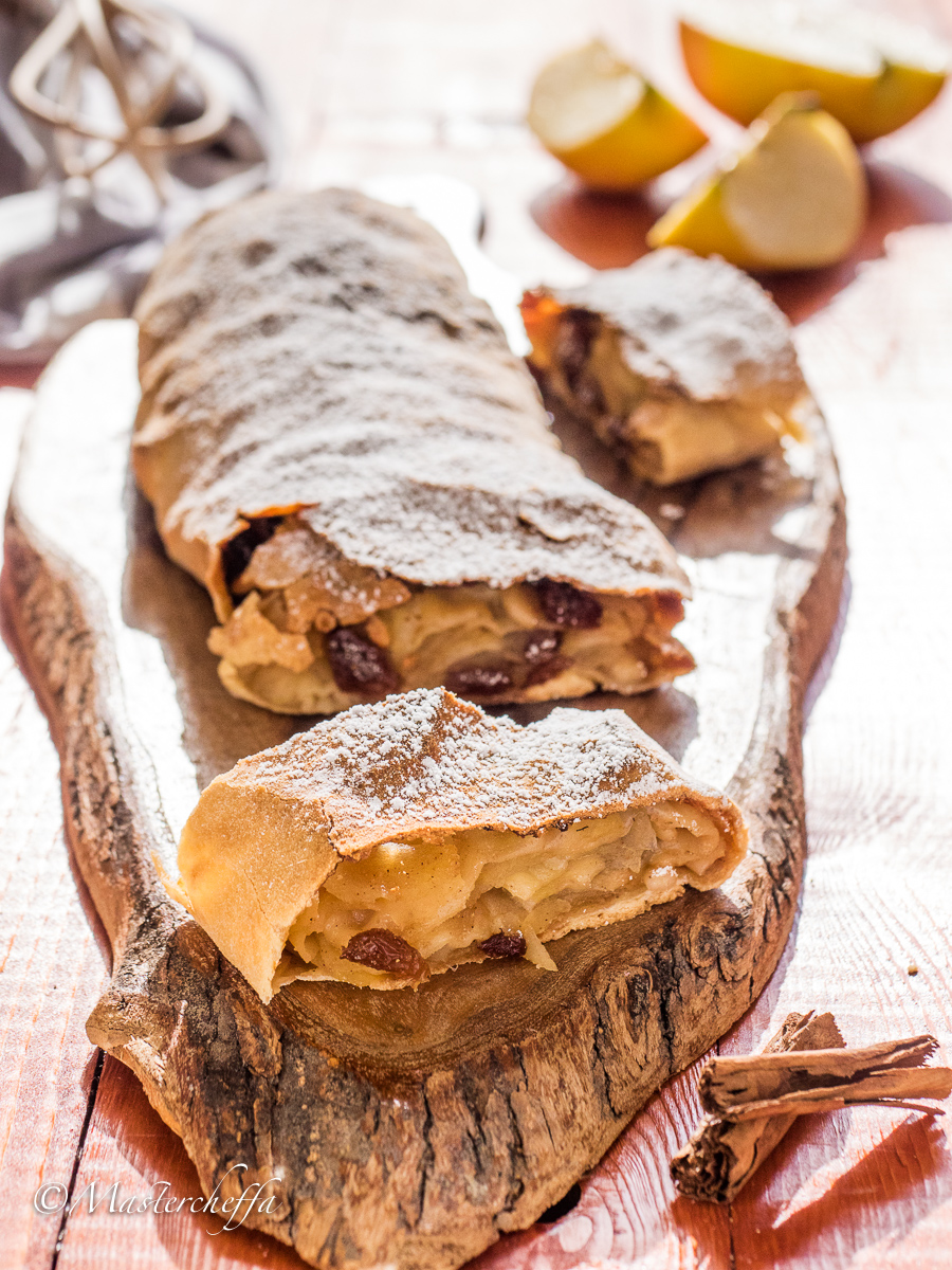 Ricetta Strudel di Mele tradizionale con pasta matta - Mastercheffa