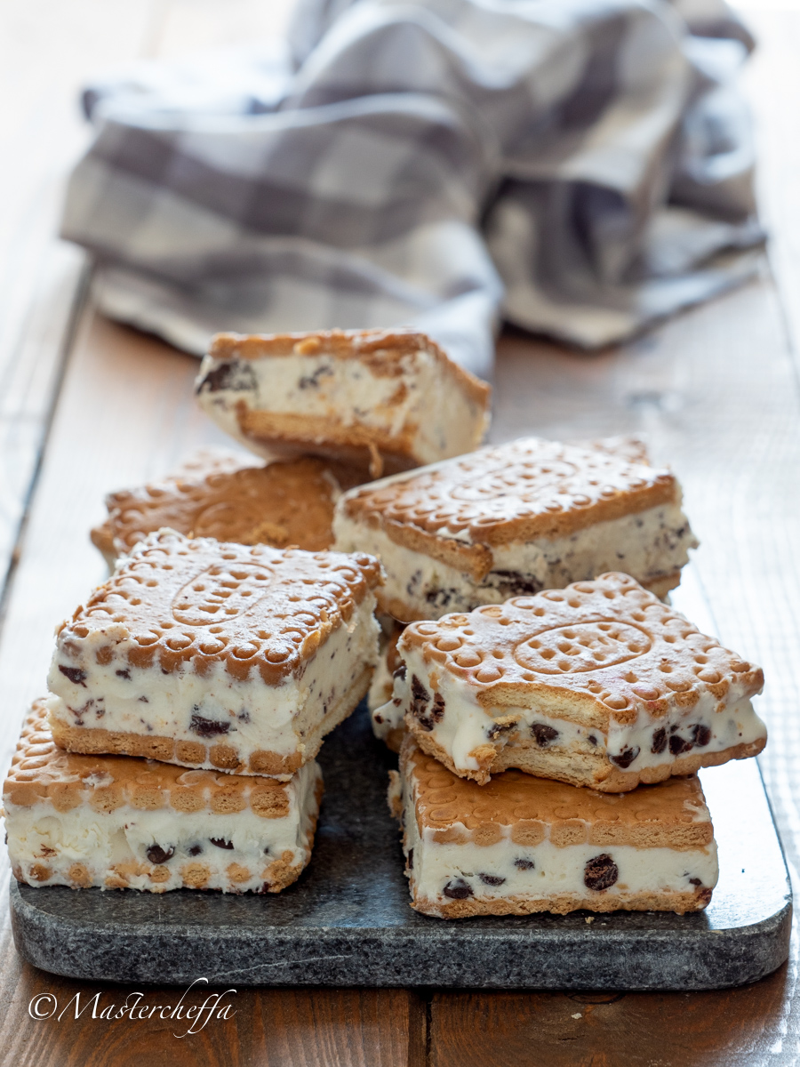 Biscotti gelato fatti in casa, ricetta facile senza gelatiera ...