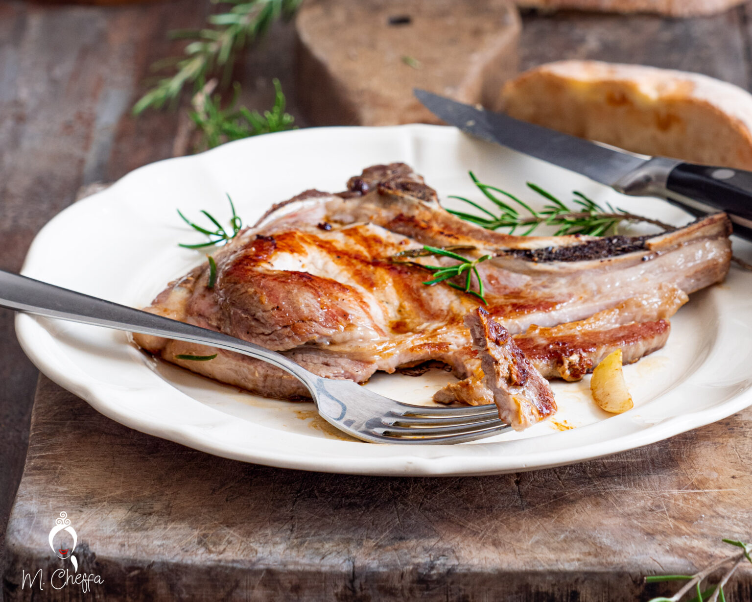 Braciole di maiale in padella marinate morbide e succose