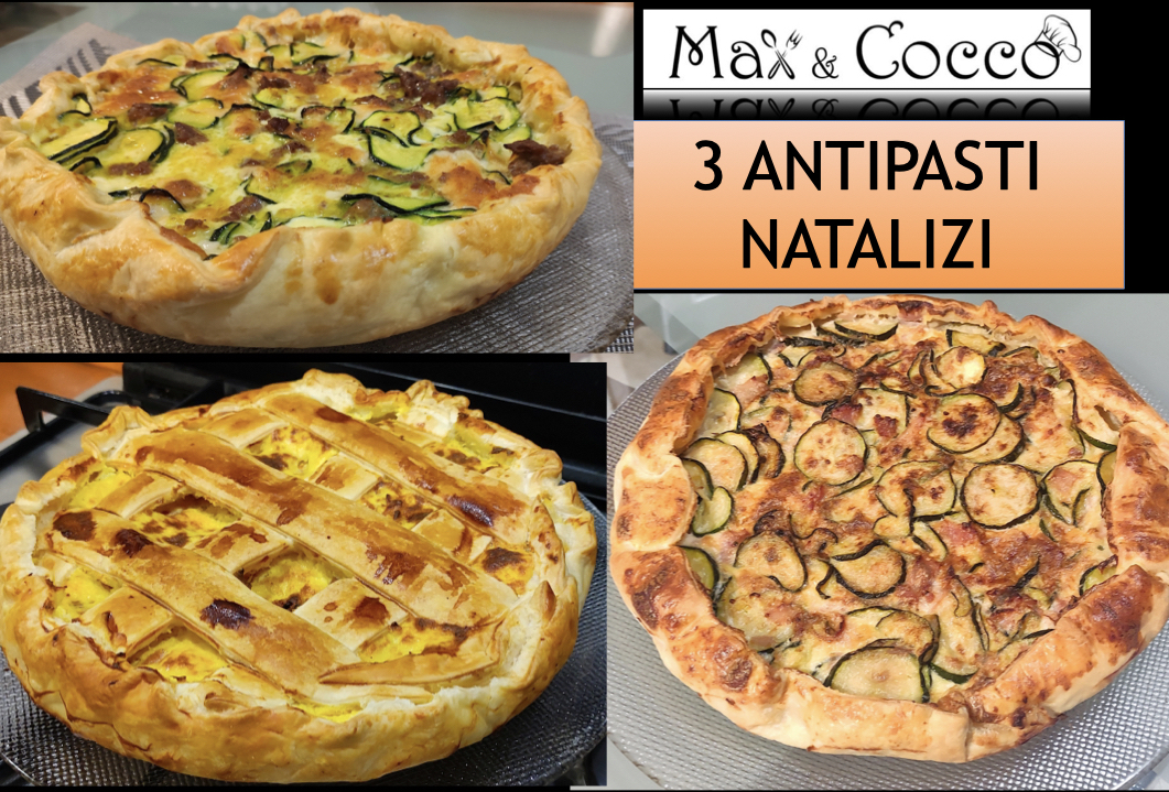 3 TORTE RUSTICHE di Sfoglia | Max & Cocco