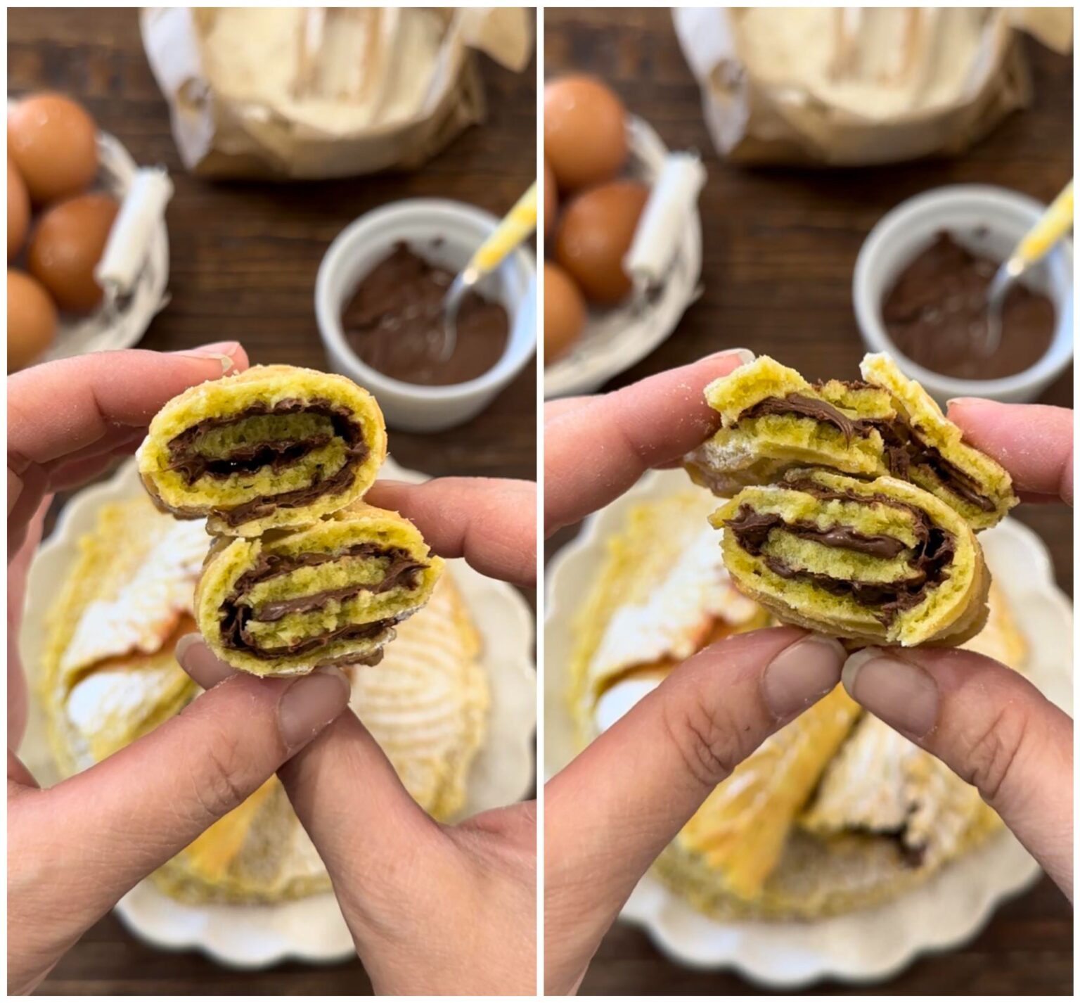 Neole morbide abruzzesi cotte con il ferro con la ricetta originale