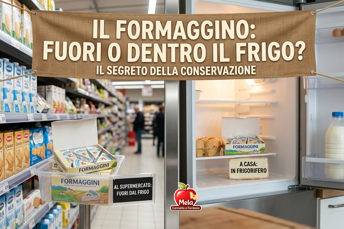 Perché i formaggini al supermercato sono fuori dal frigo? | Mela ...