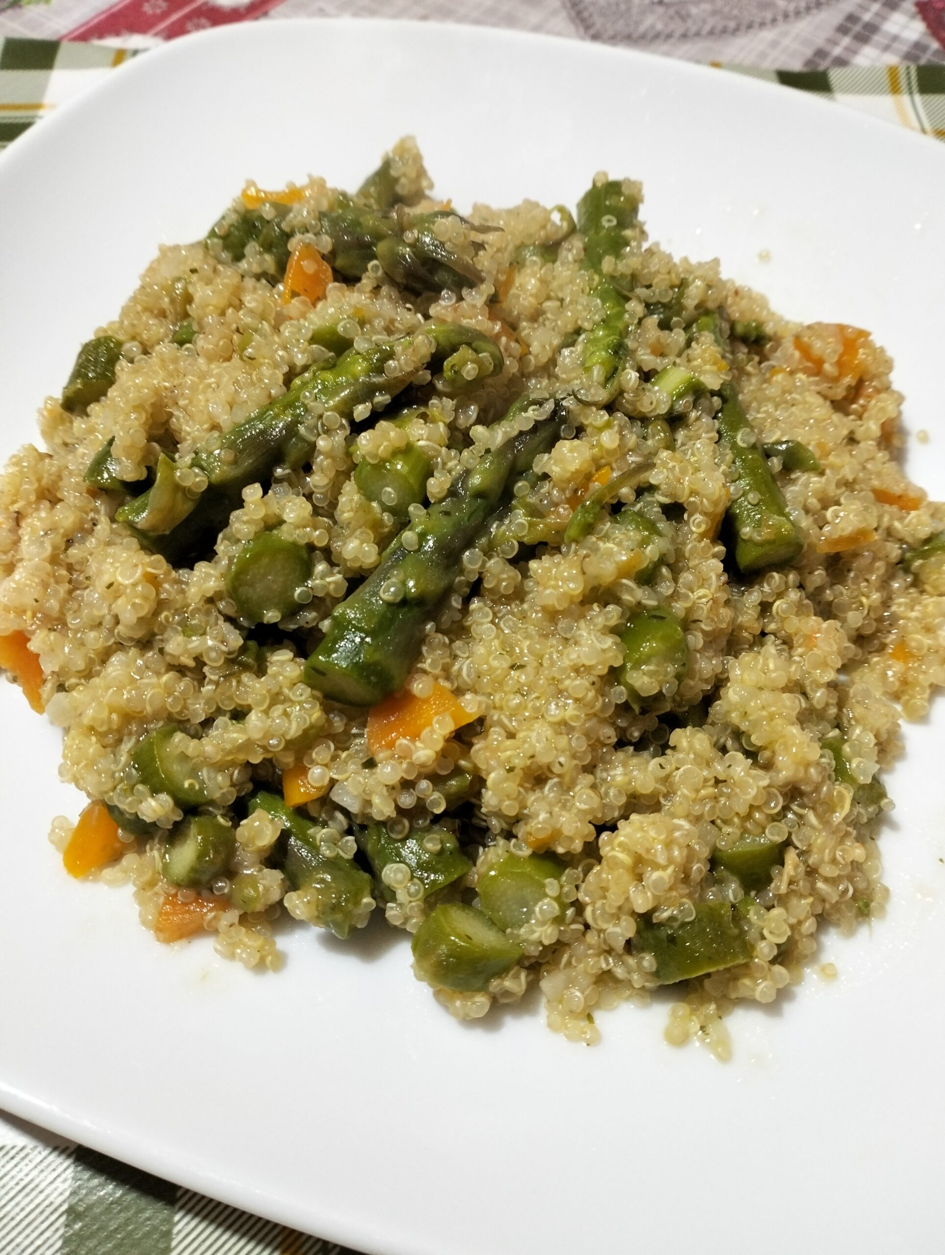 Quinoa con asparagi - MichienCuisine
