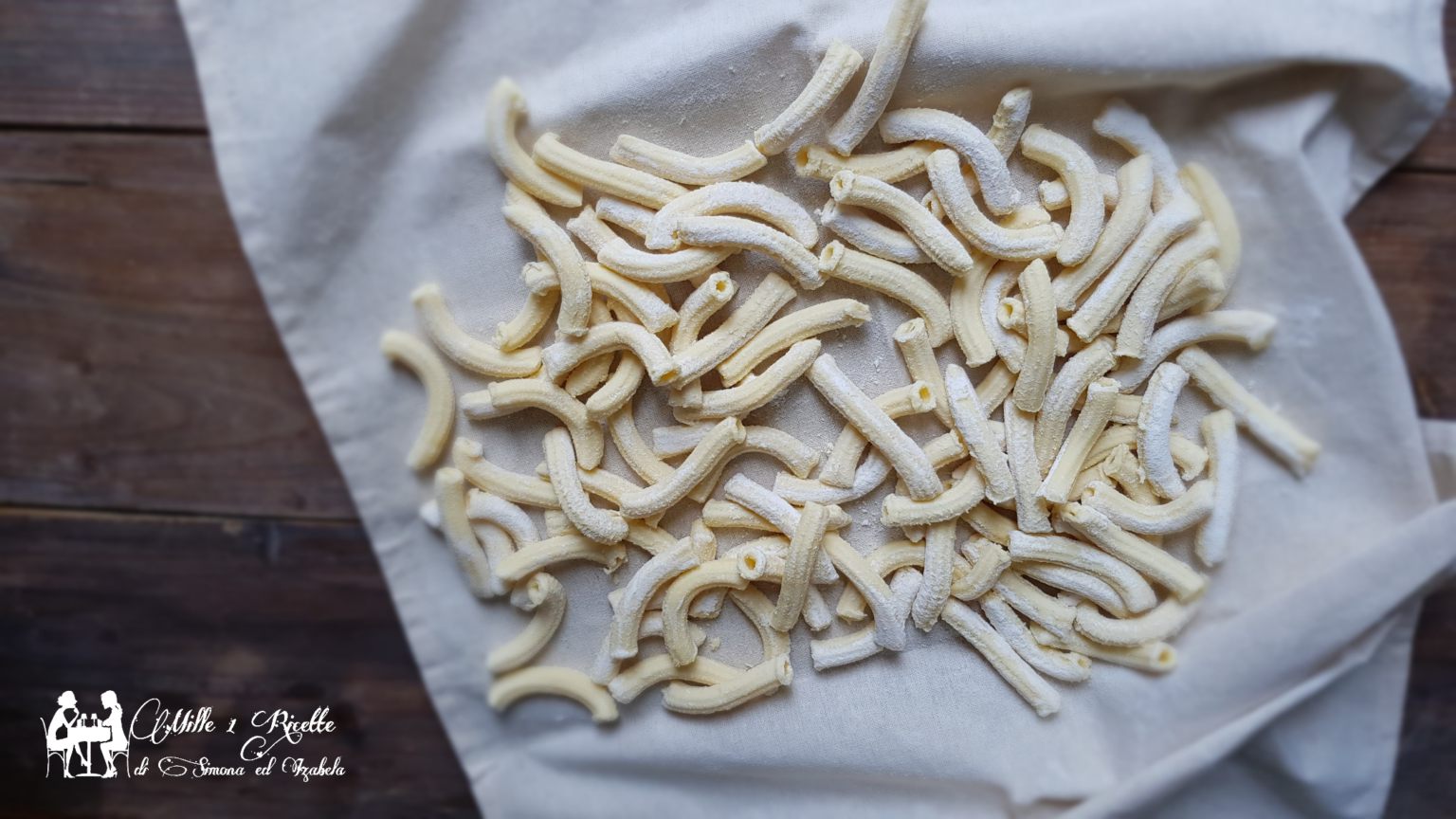 Sedanini rigati pasta fatta in casa - Mille 1 Ricette kenwood