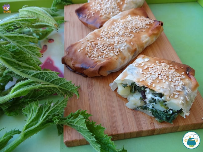 Fagotti di pasta fillo con patate e olive - anche vegani- | Dal tegame ...