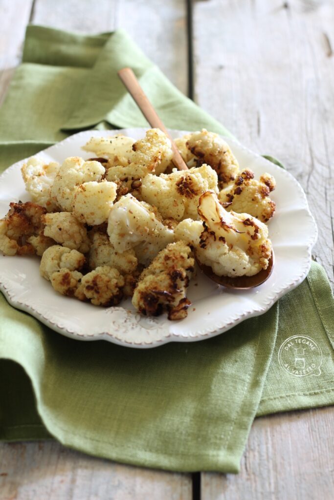 Cavolfiore in friggitrice ad aria - Dal tegame al vasetto