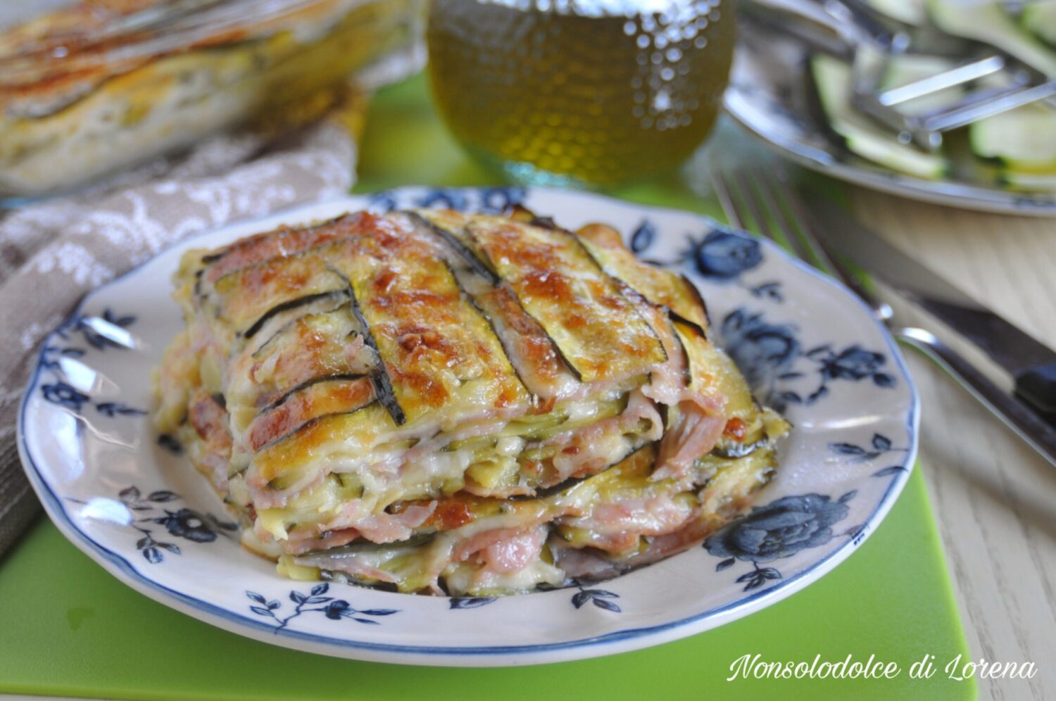 PARMIGIANA BIANCA di ZUCCHINE facilissima