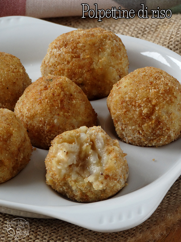 Polpettine di riso | Profumo di biscotti, odore di felicità