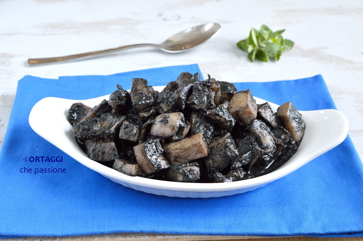 Seppia al nero - ricetta GUSTOSA | ORTAGGI che passione