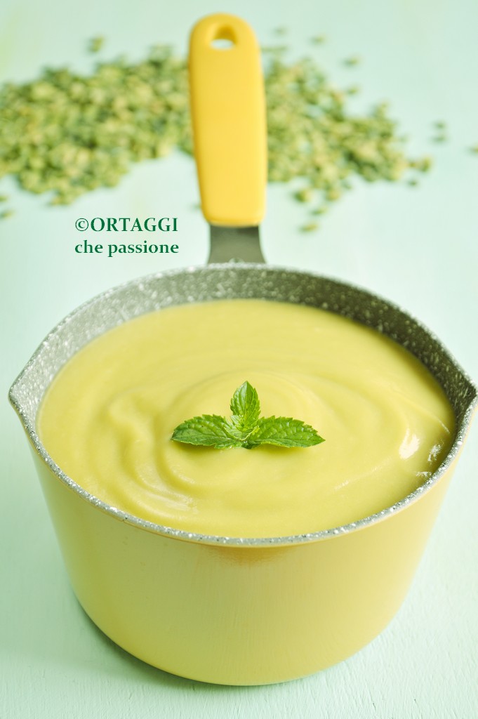 Crema di piselli secchi - ricetta VELOCE | ORTAGGI che passione