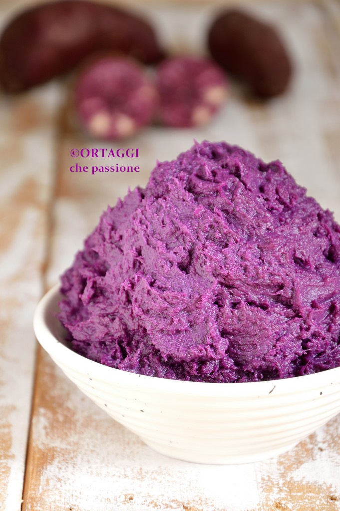 Purè viola, all'Ube | ORTAGGI che passione