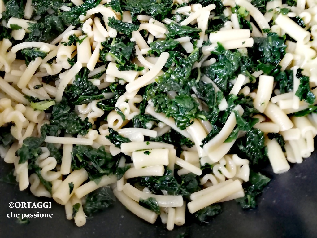 Pasta risottata con cavolo nero | ORTAGGI che passione