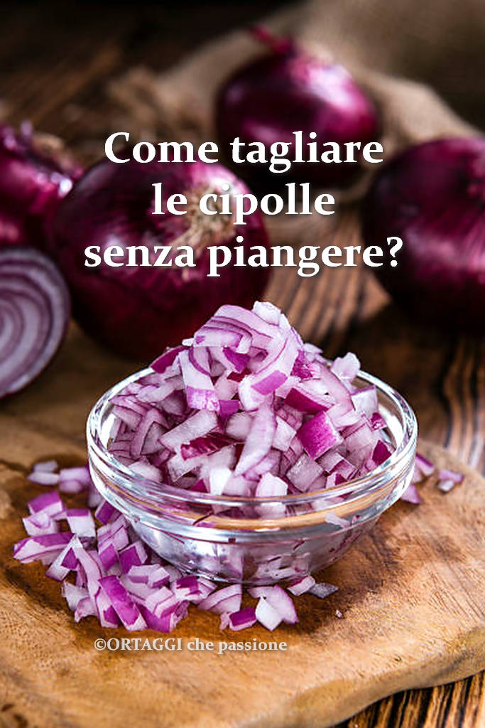 Come tagliare le cipolle senza piangere? Trucchi per...
