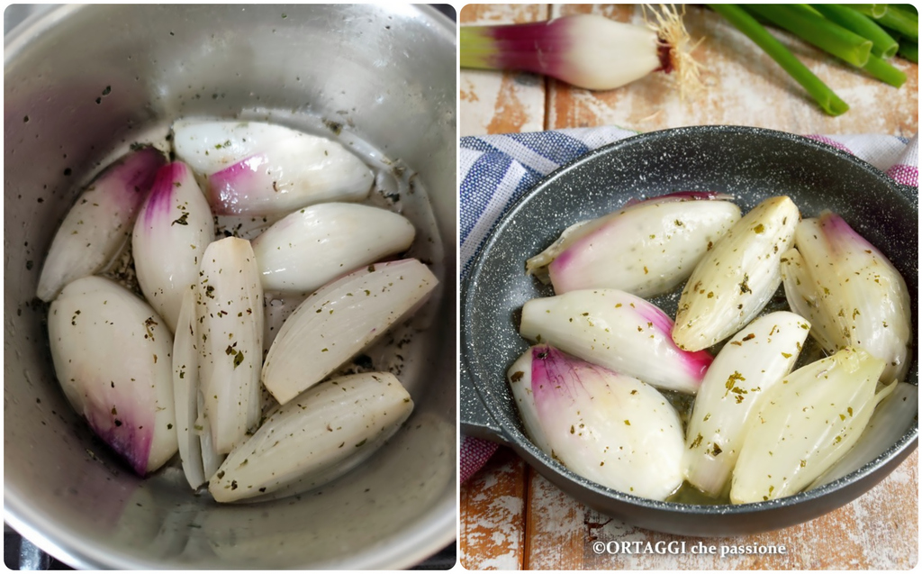 Cipollotti in padella | ORTAGGI che passione