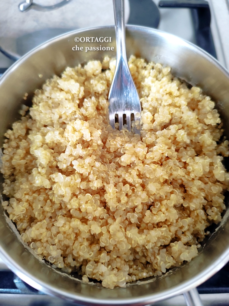 QUINOA - cottura e dosi | ORTAGGI che passione
