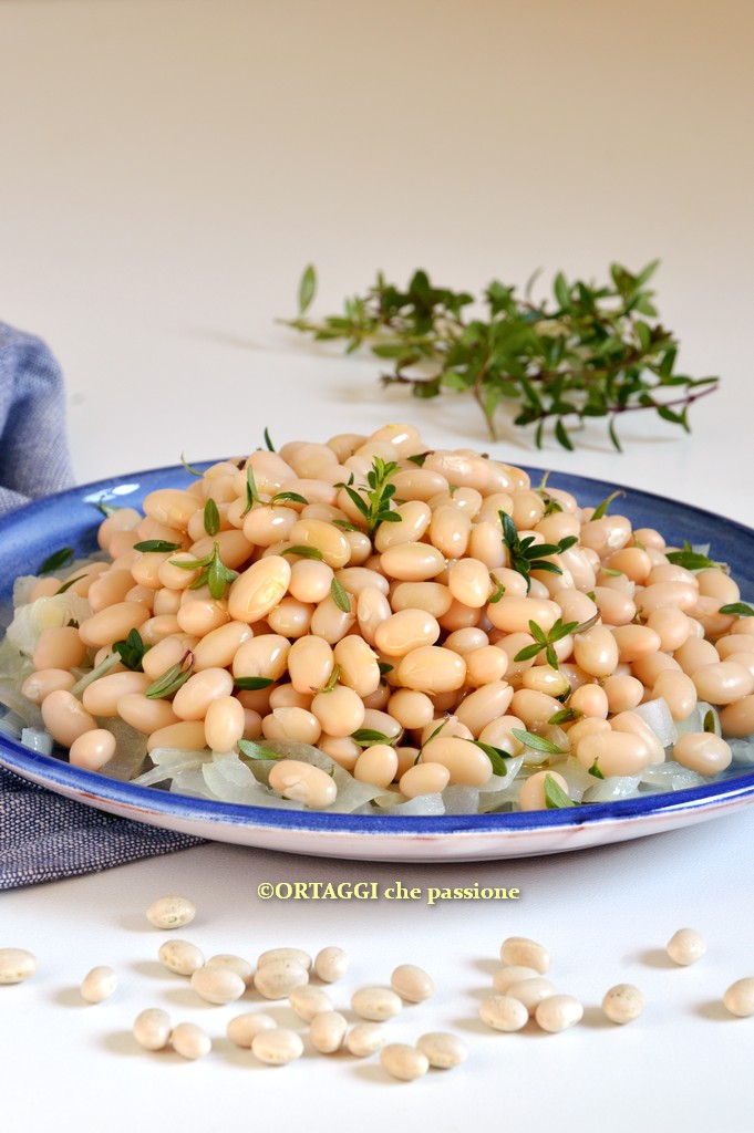 Fagioli in insalata, ricetta semplice | ORTAGGI che passione