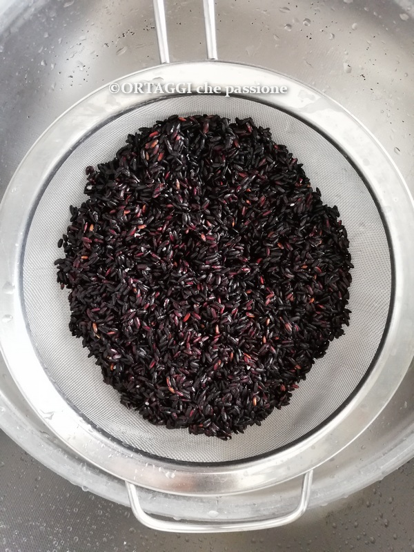 Riso nero Venere - tipi di cottura | ORTAGGI che passione